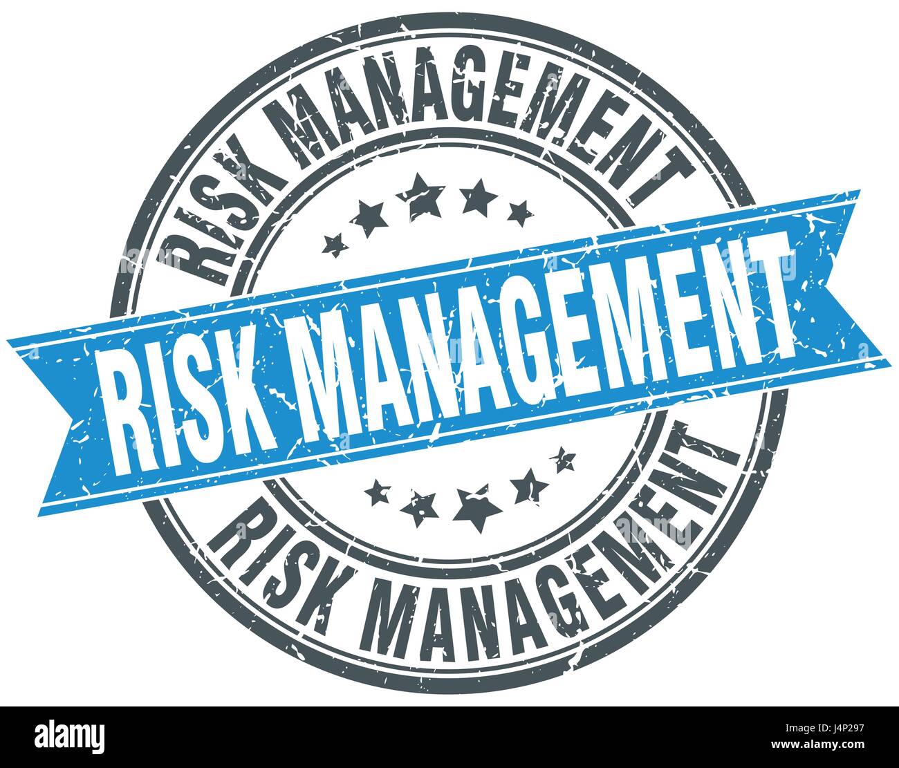 risk management round grunge ribbon stamp Stock Vector Image & Art - Alamy