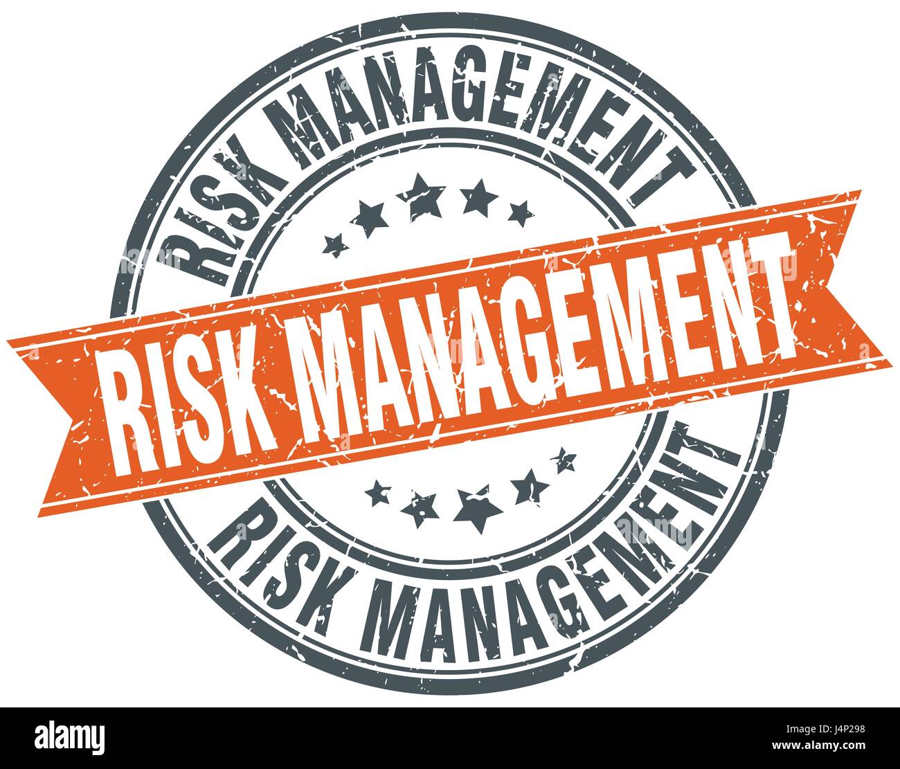 risk management round grunge ribbon stamp Stock Vector Image & Art - Alamy