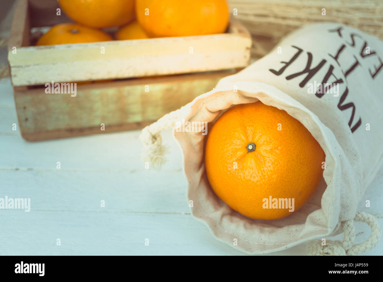 Sack of oranges hi-res stock photography and images - Alamy