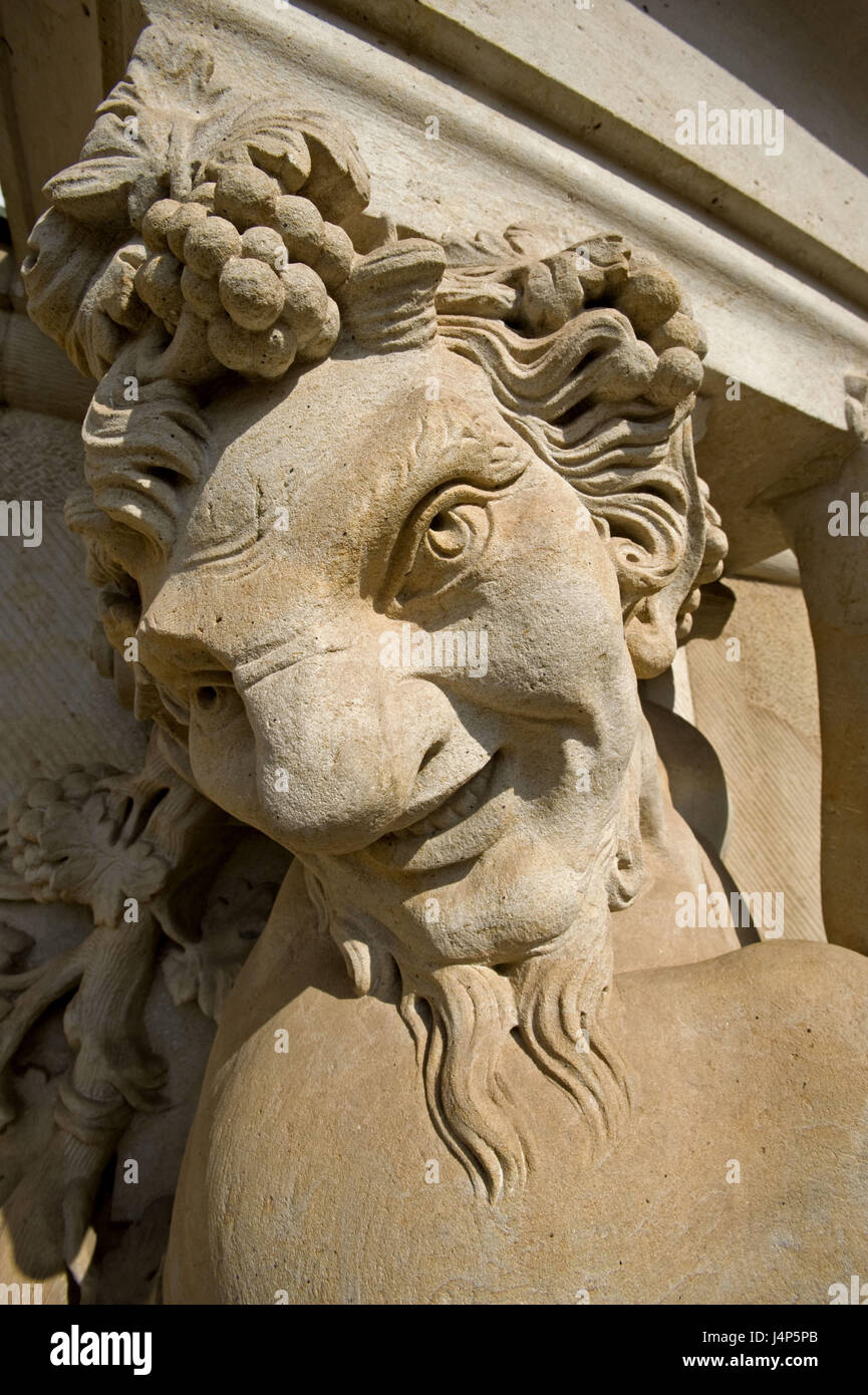 Germany, Saxony, Dresden, Old Town, kennel, facade, character Stock ...