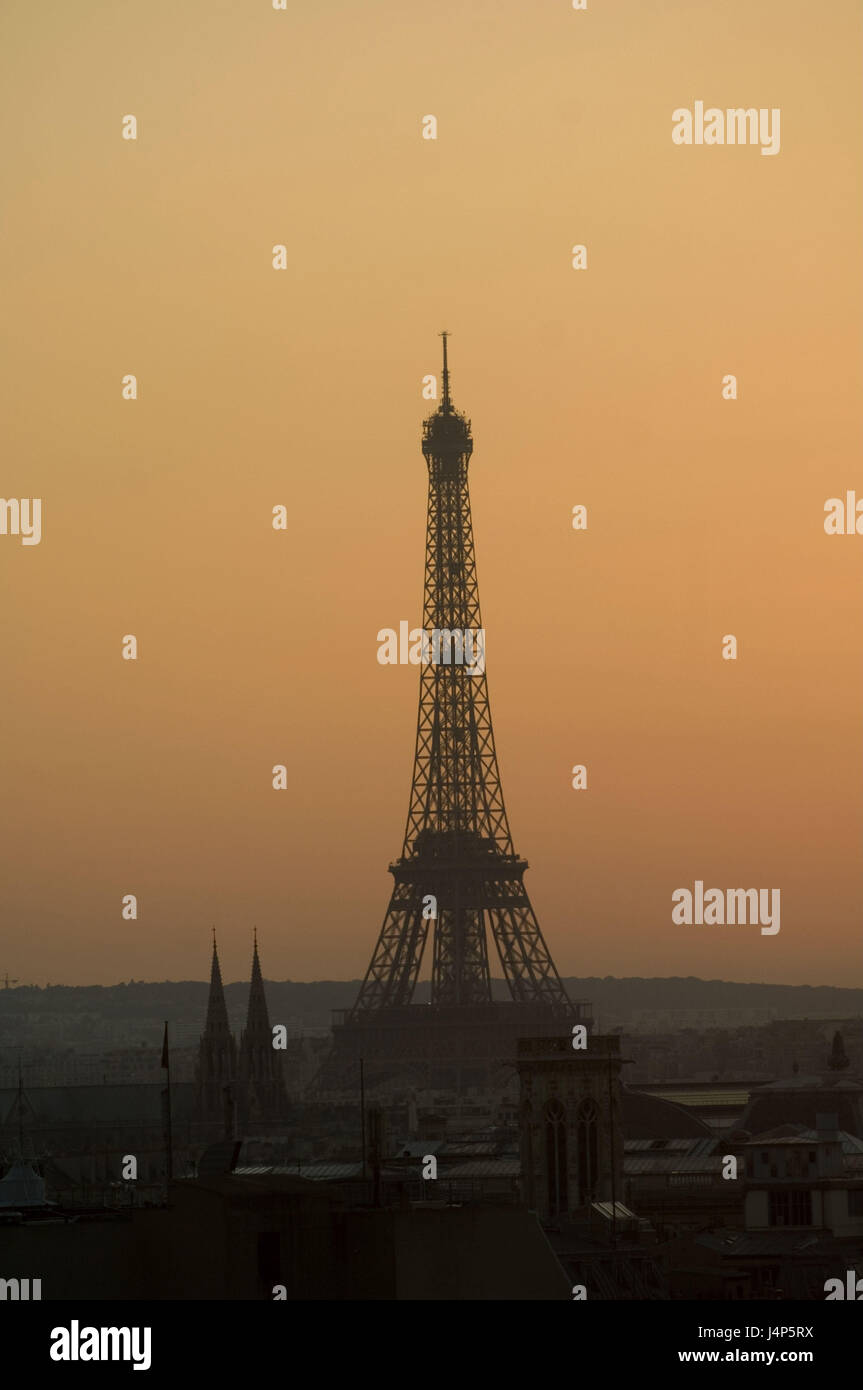 France, Paris, Eiffel Tower, dusk Stock Photo - Alamy France, Paris, Eiffel Tower, dusk Stock Photo - Alamy
