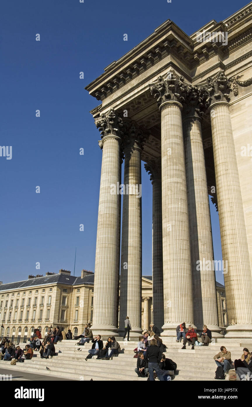 Pantheon paris pillars hi-res stock photography and images - Alamy