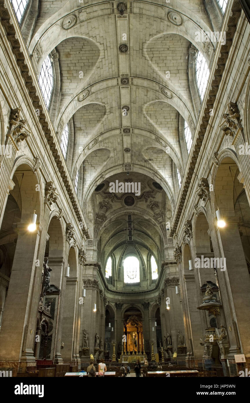 Sulpice paris altar hi-res stock photography and images - Alamy