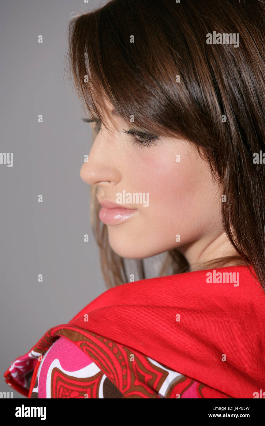 Back view model released inside hi-res stock photography and images - Alamy