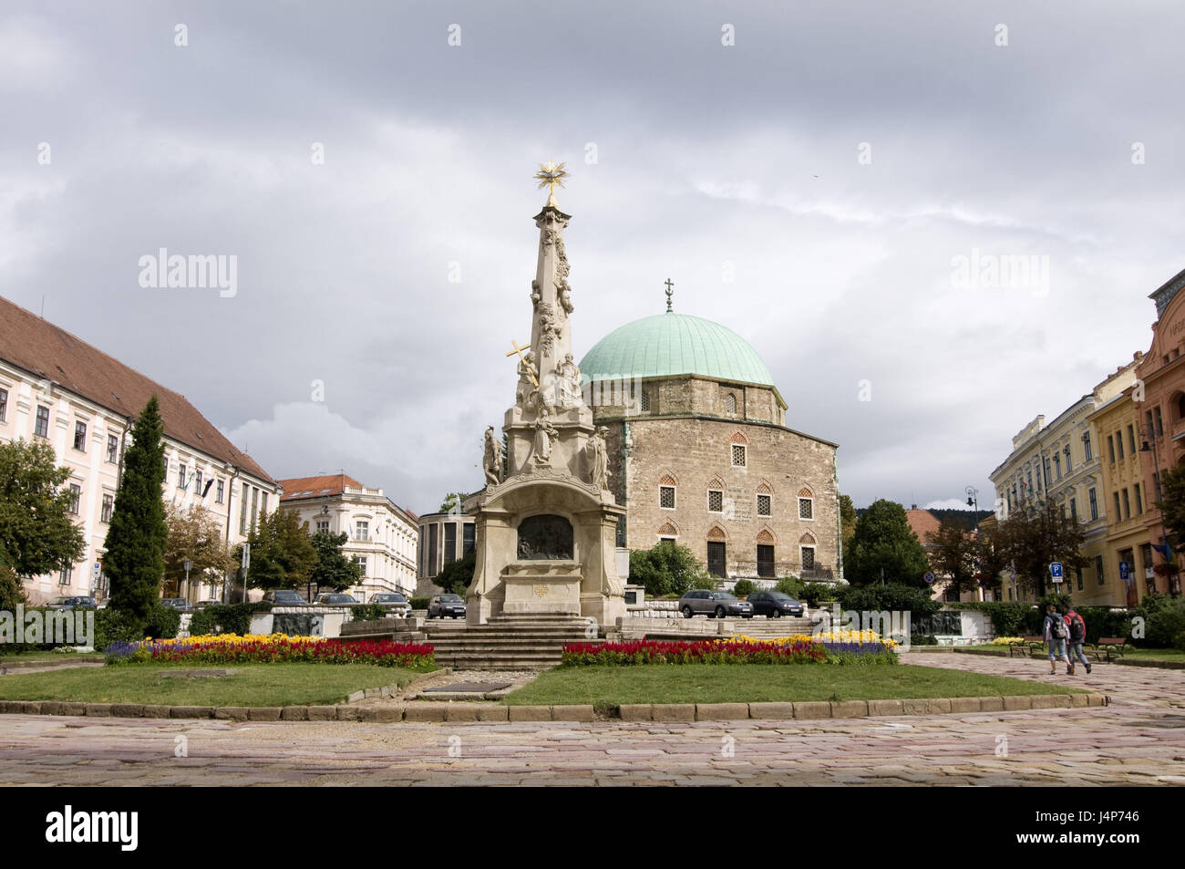 Hungary, Baranya, Pecs, mosque Ghazi Kassim, monument Stock Photo - Alamy