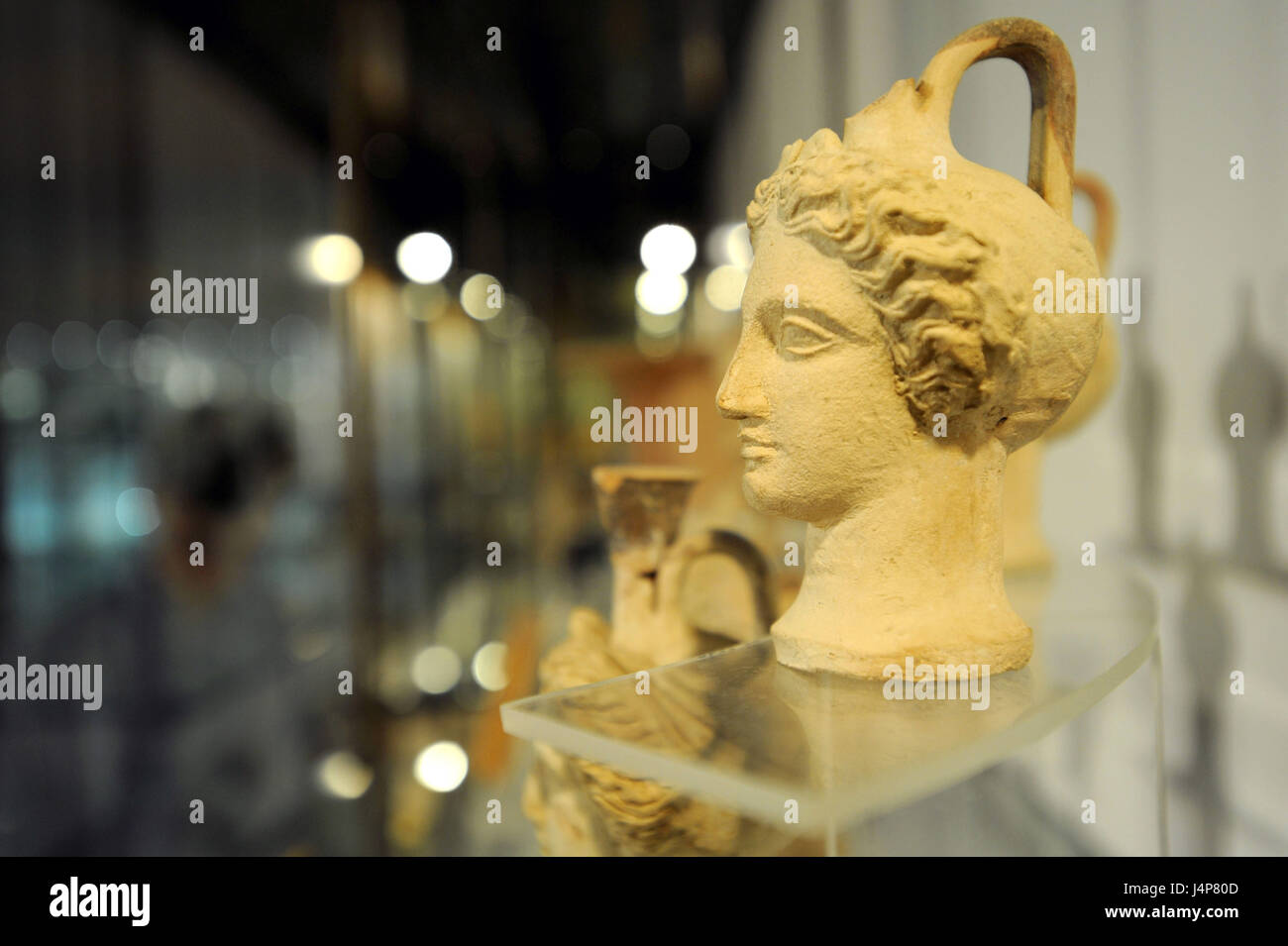 Italy, island Sicily, Agrigento, archaeological museum, samples not for ...