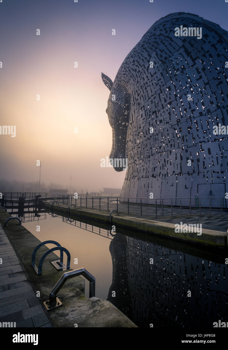 Kelpies at the Helix, Falkirk, Scotland Stock Photo - Alamy