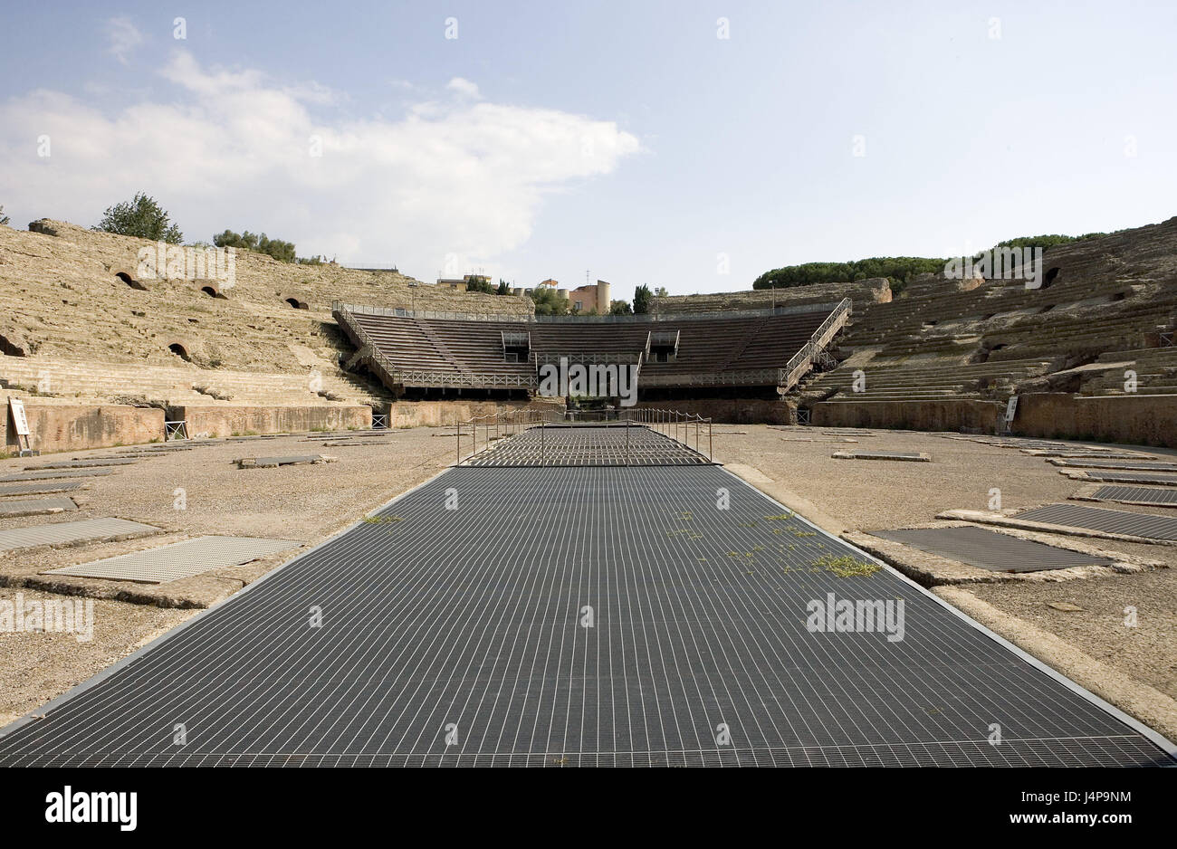 Italy, Pozzuoli, amphitheatre, arena, theatre, historically, old ...