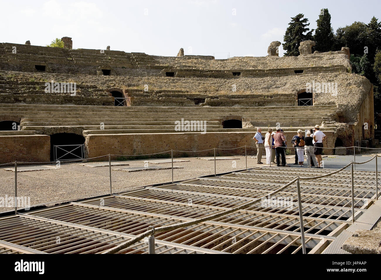 Italy, Pozzuoli, amphitheatre, arena, tourist, theatre, historically ...