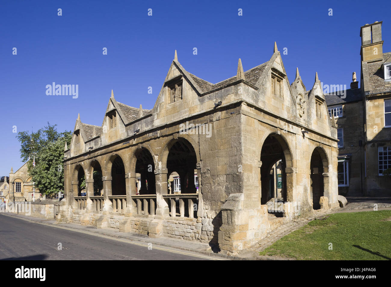 Great Britain, England, Gloustershire, Cotswolds, Chipping Camden, old ...