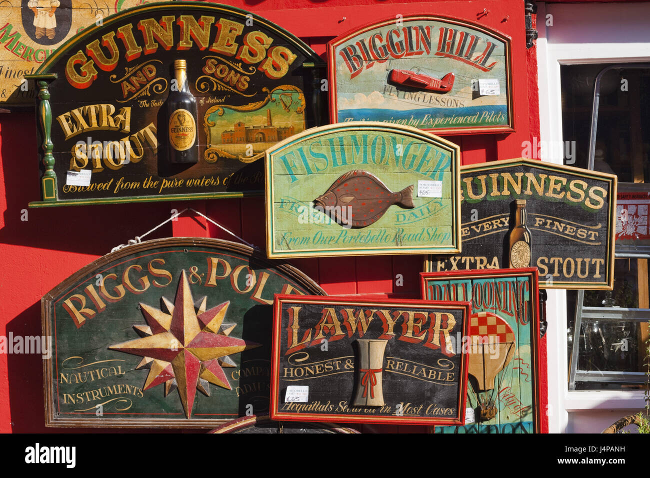 Antique road signs hi-res stock photography and images - Alamy