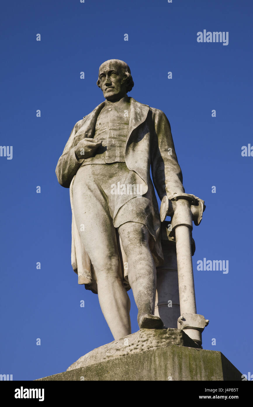 England Birmingham James Watt Statue High Resolution Stock Photography ...