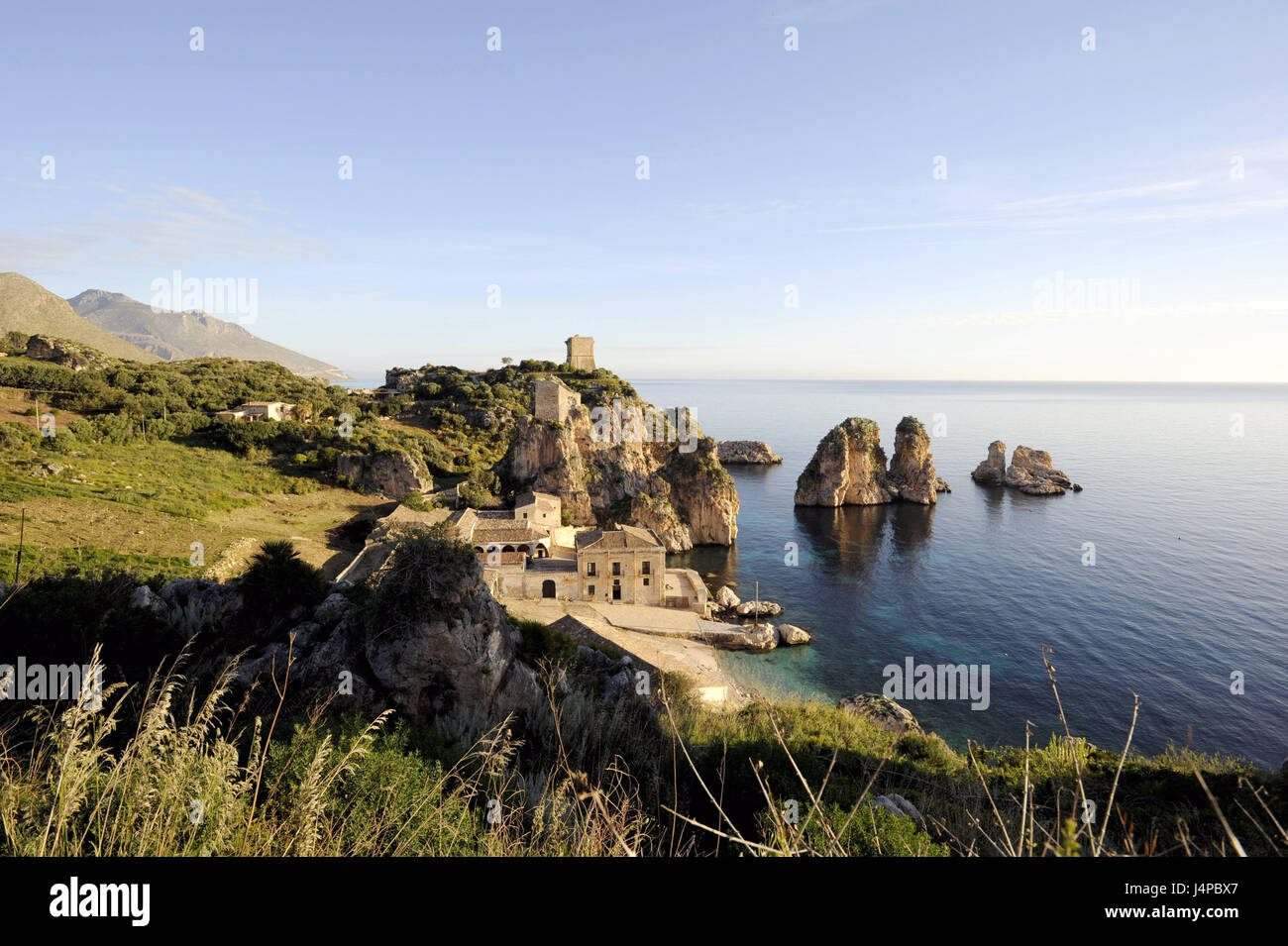 Italy, Sicily, Scopello, local view, coastal scenery Stock Photo - Alamy