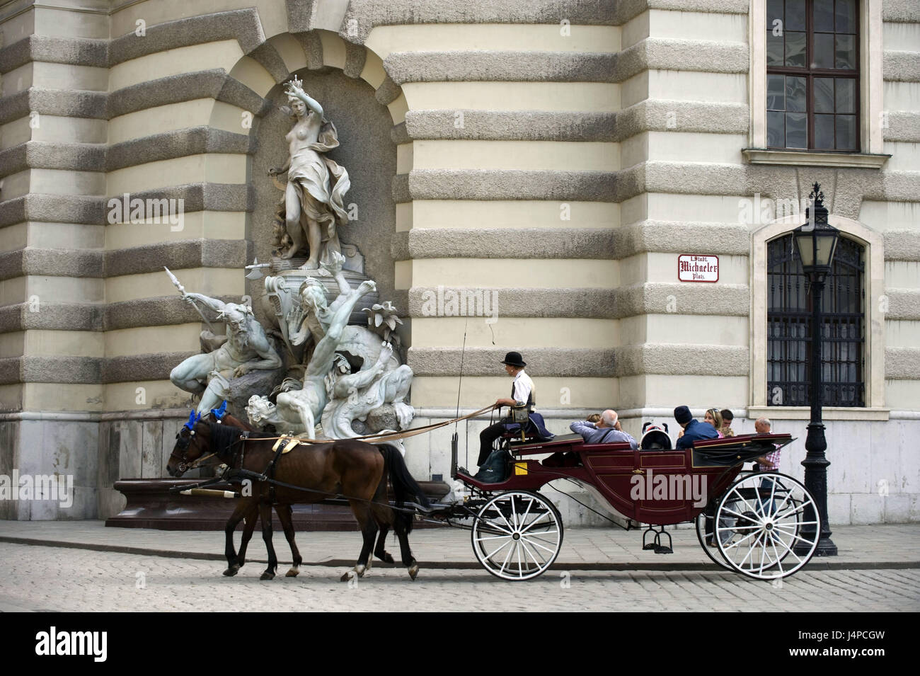 Michaelerplatz statue hi-res stock photography and images - Alamy