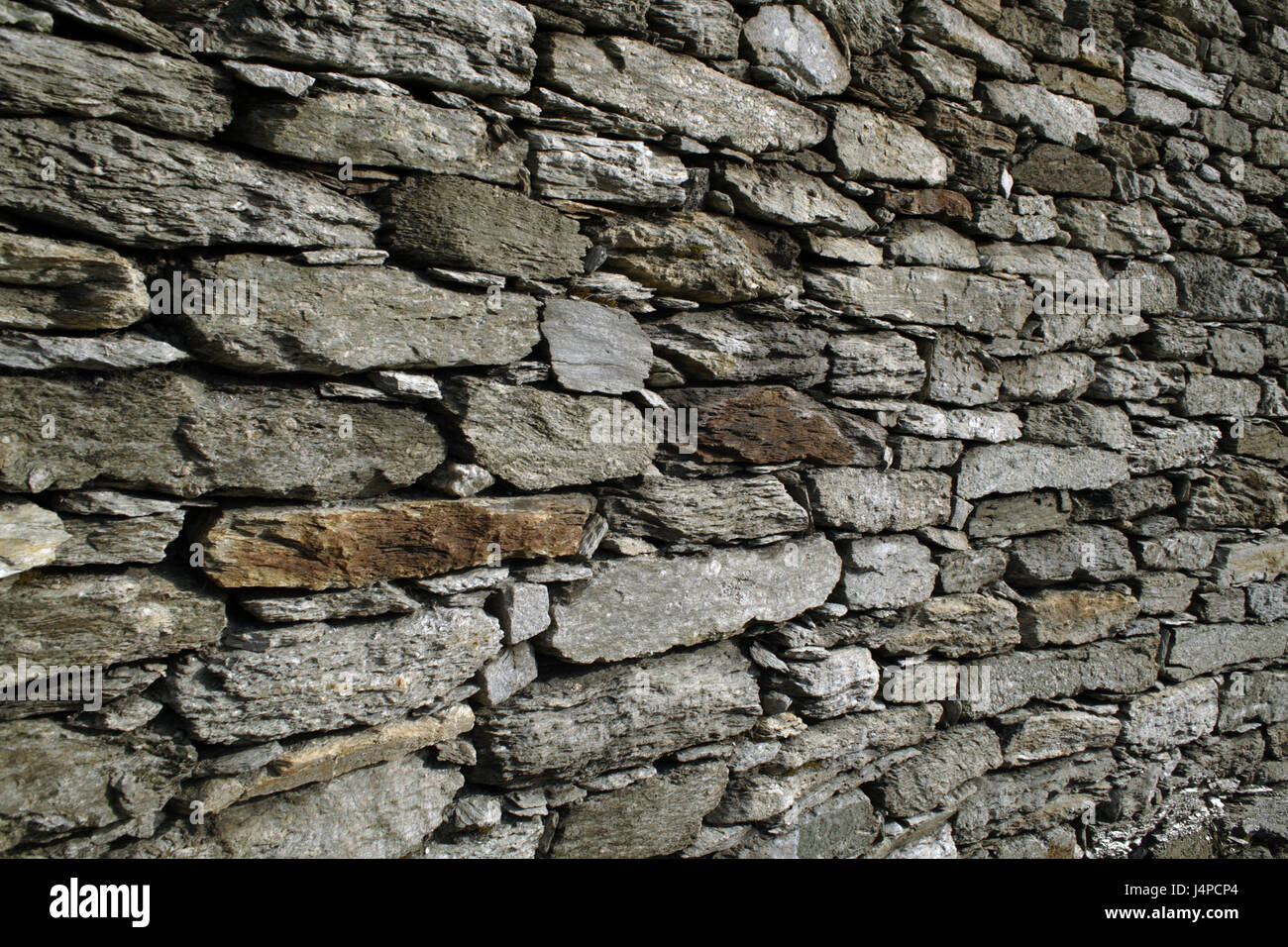 Stone defensive wall, detail Stock Photo - Alamy