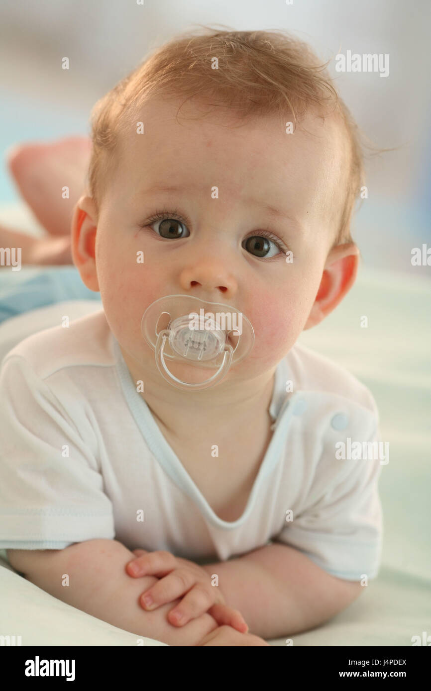 Boy with dummy hi-res stock photography and images - Alamy