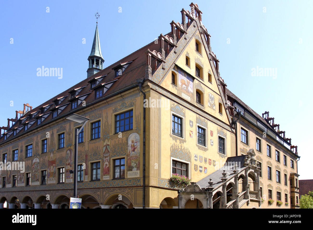 Germany, Ulm, city hall Stock Photo - Alamy