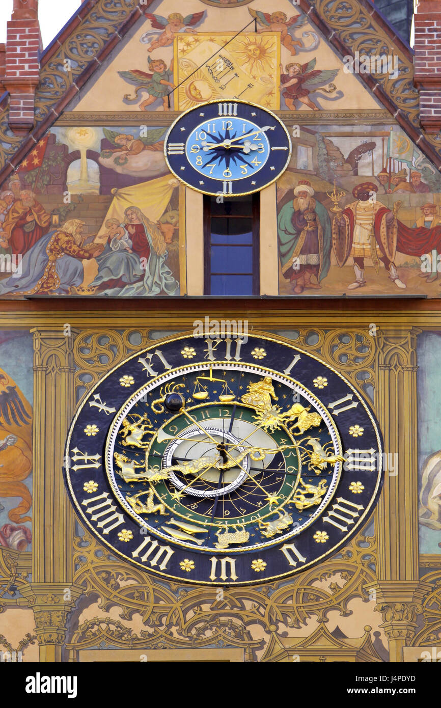 Astronomical clock ulm town hall hi-res stock photography and images ...
