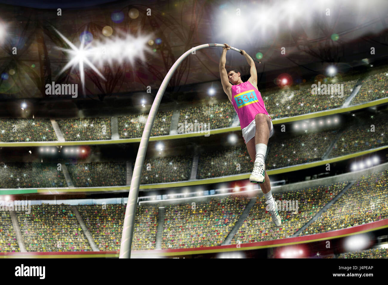 World record high jumper hi-res stock photography and images - Alamy