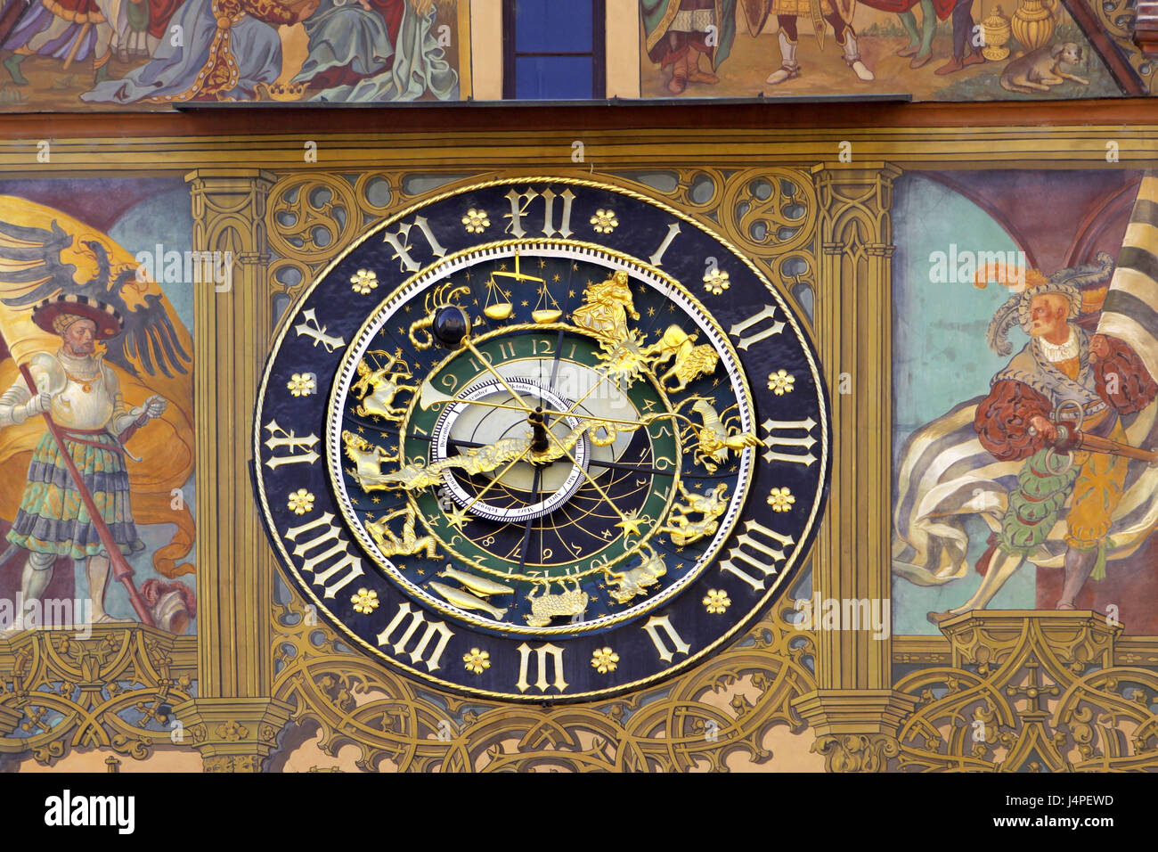 Astronomical clock ulm town hall hi-res stock photography and images ...