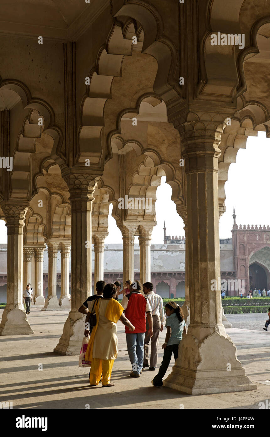 India, Uttar Pradesh, Agra, Red fort, Diwan-I-Khas Stock Photo - Alamy