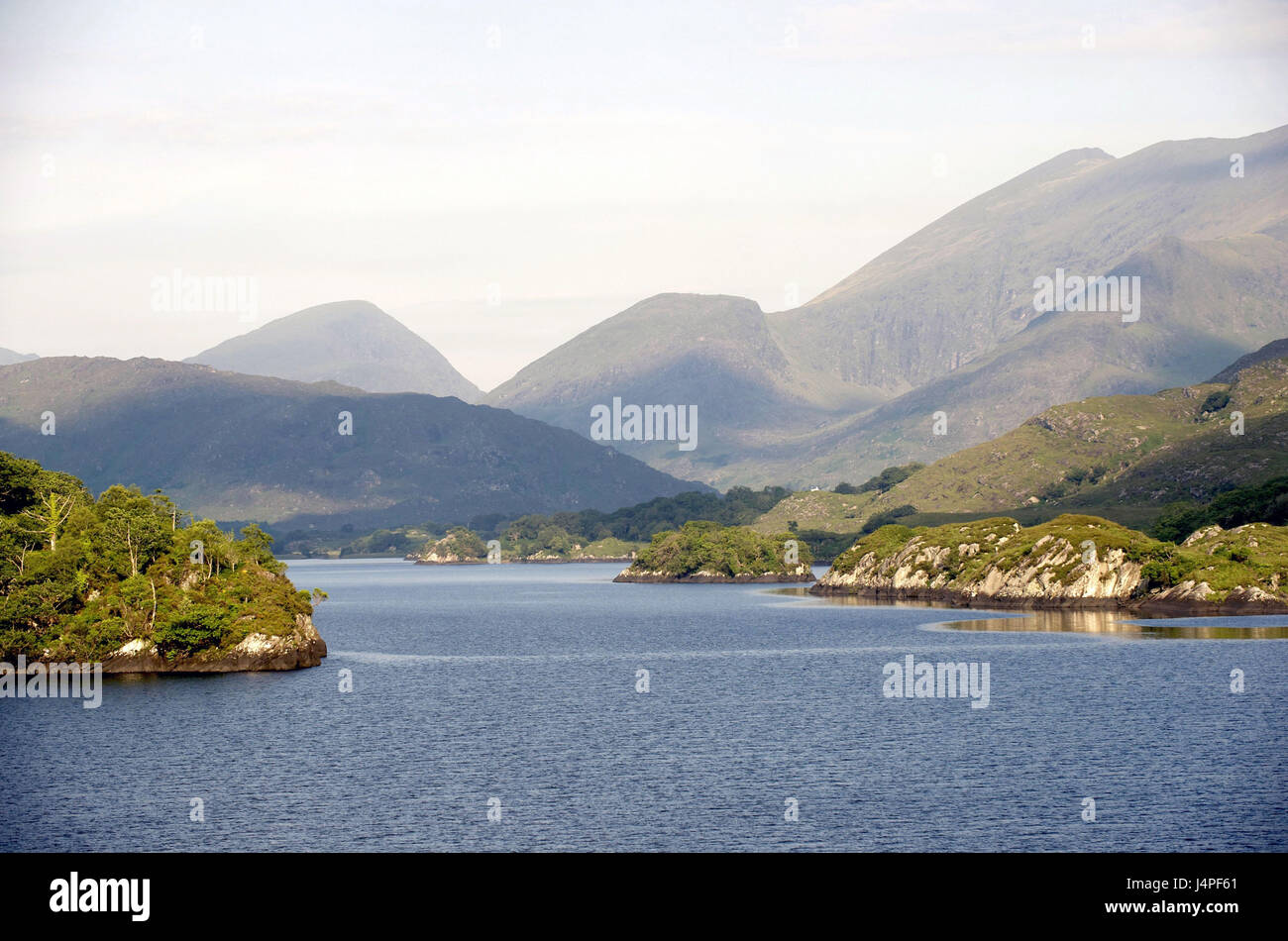 Ireland, Munster, county Kerry, Killarney national park, Lough Leane ...
