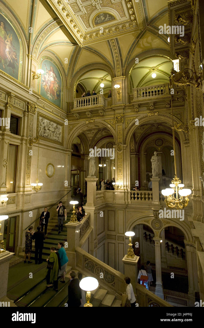 Austria, Vienna, state opera Stock Photo - Alamy