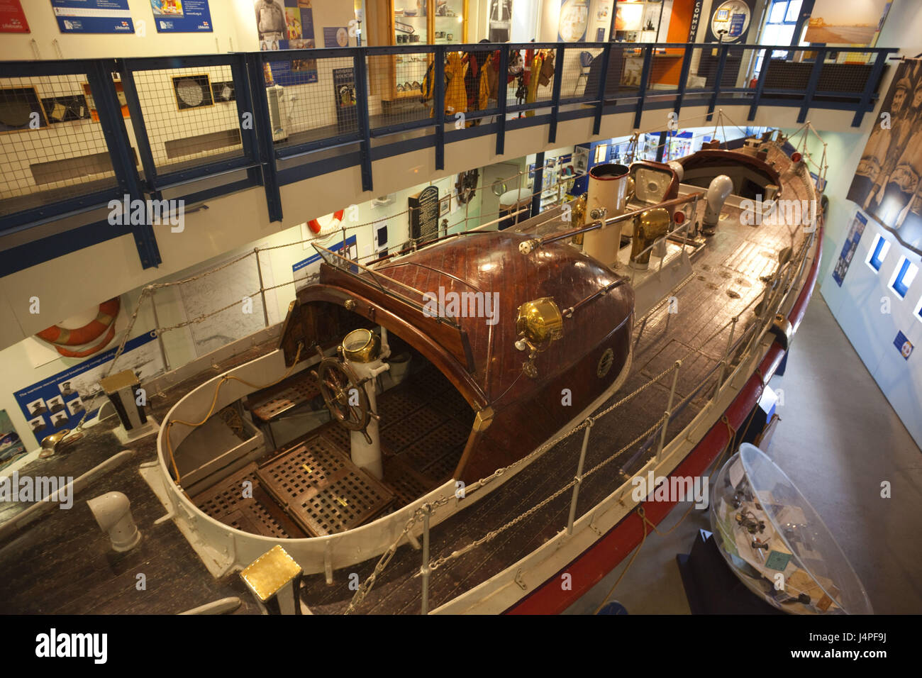 Great Britain, England, East Anglia, Norfolk, Cromer, museum, lifeboat ...