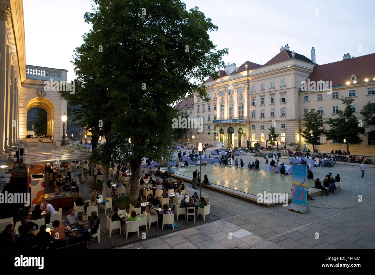 Austria, Vienna, MuseumsQuartier Stock Photo - Alamy