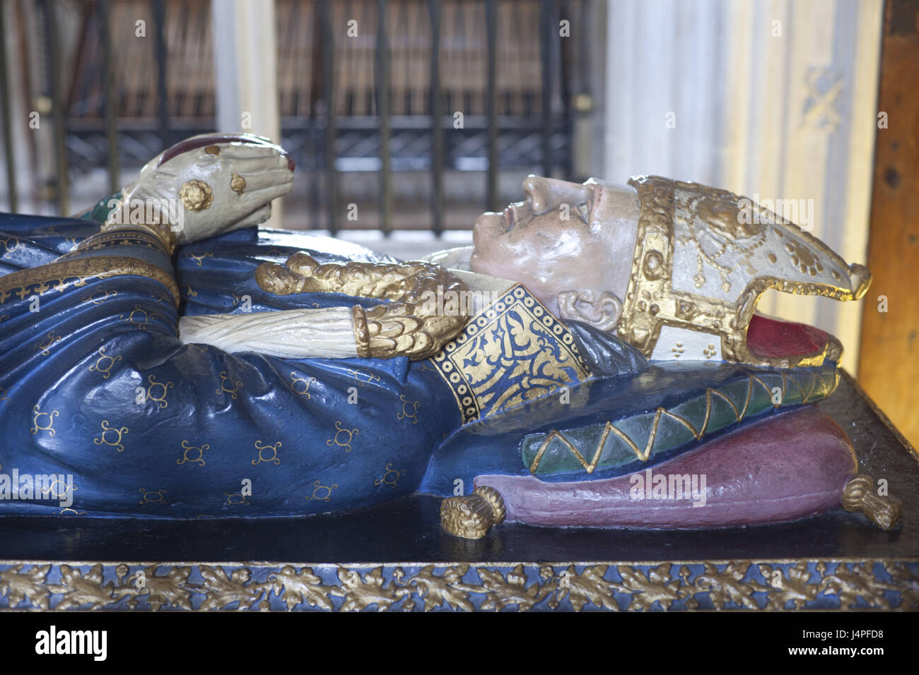 Great Britain, England, Hampshire, Winchester disk, cathedral, tomb ...