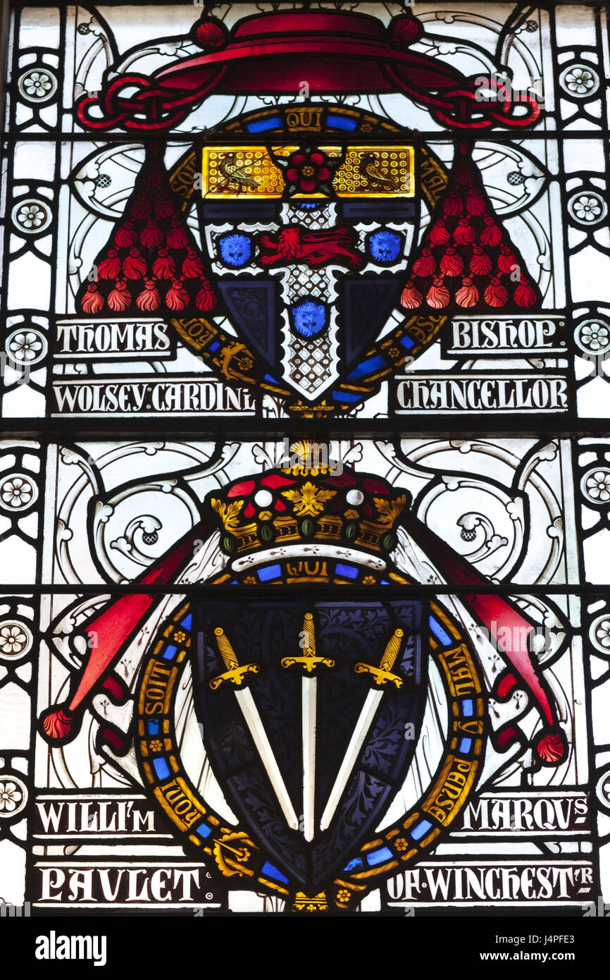 Great Britain, England, Hampshire, Winchester disk, Winchester disk ...