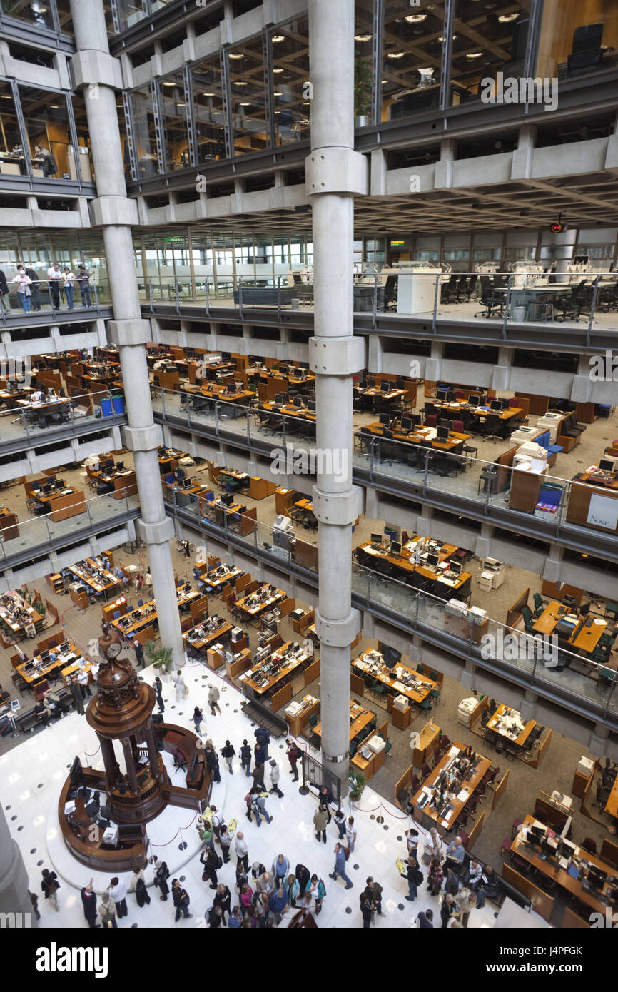 Lloyd's of london building floors hi-res stock photography and images ...