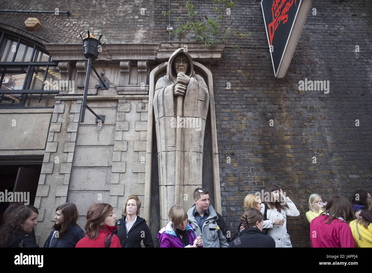 Great Britain, England, London, Southwark, London Dungeon, input ...