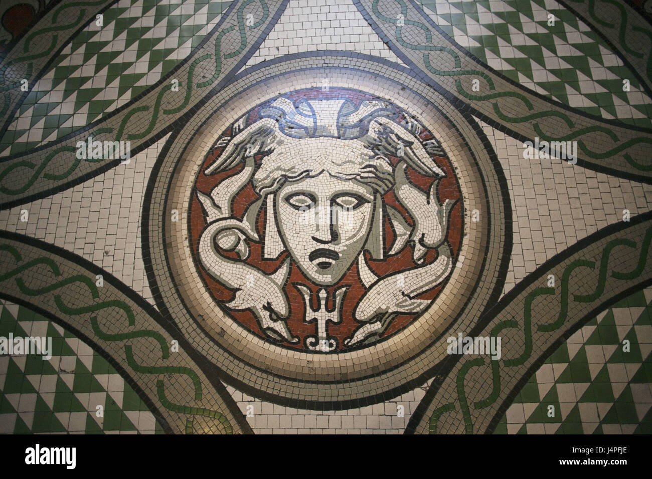 Great Britain, England, London, Victoria and Albert museum, floor ...