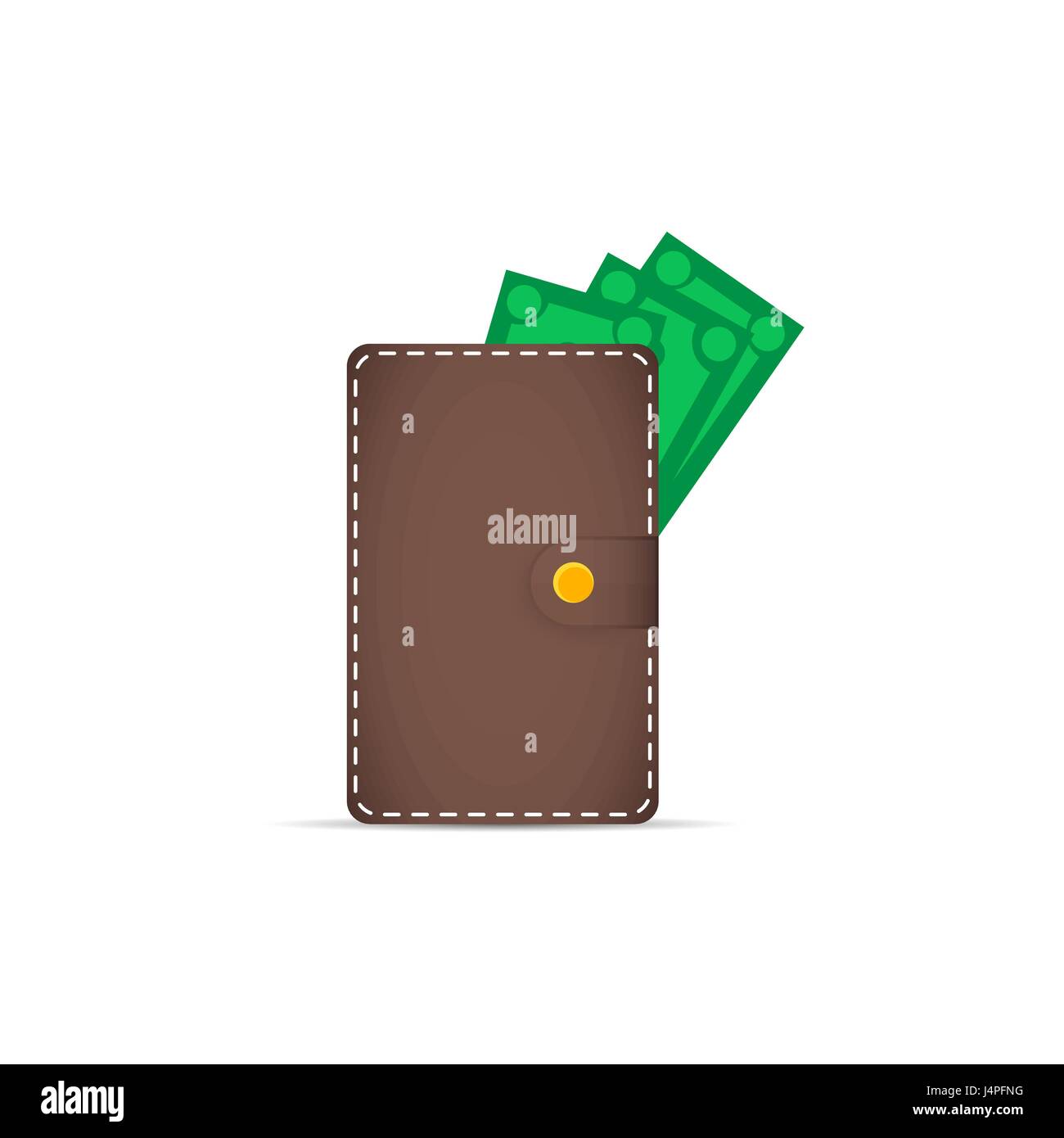 Empty wallet Stock Vector Images - Alamy