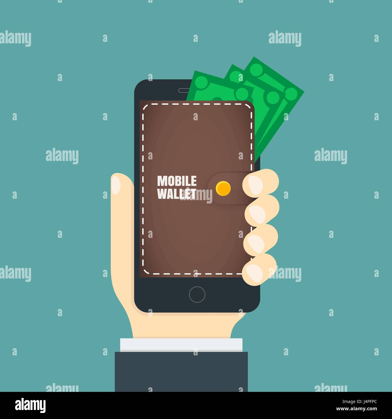 Digital money Stock Vector Images - Alamy