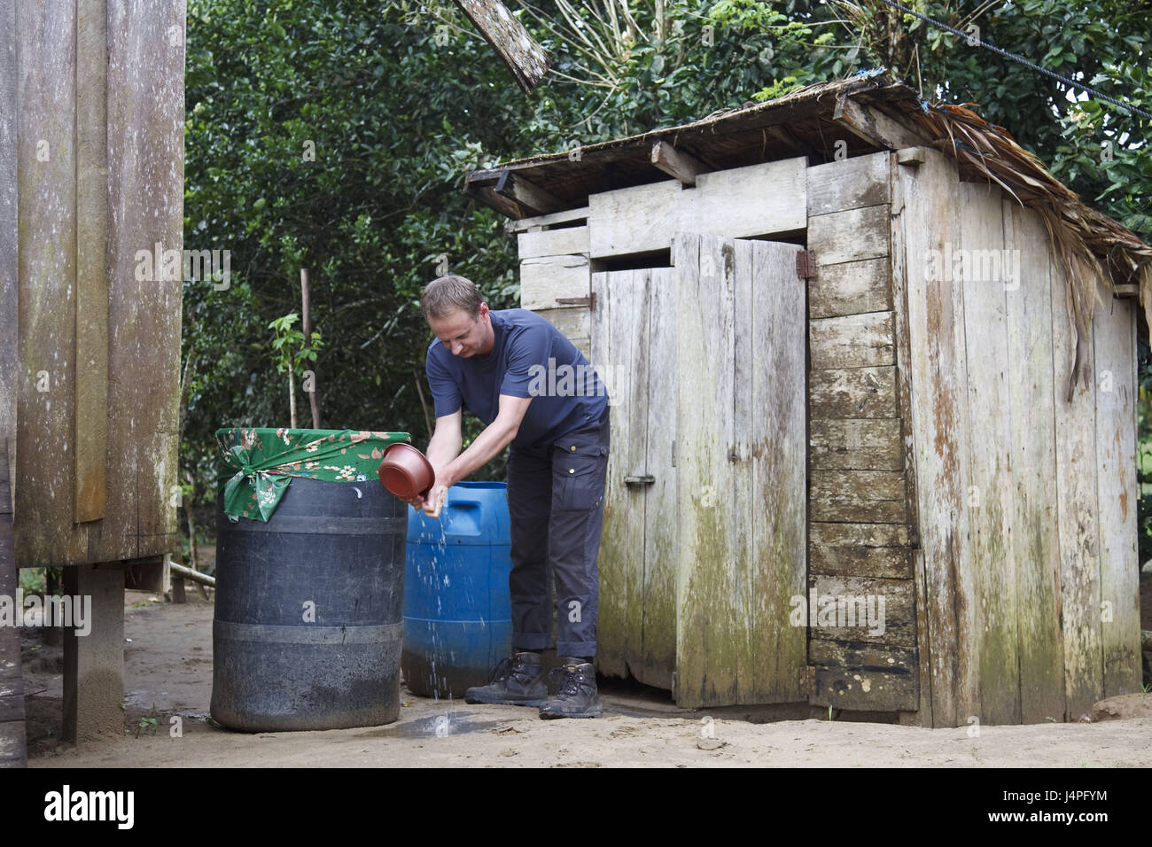 Honduras, La Moskitia, tourist, personal care Stock Photo - Alamy