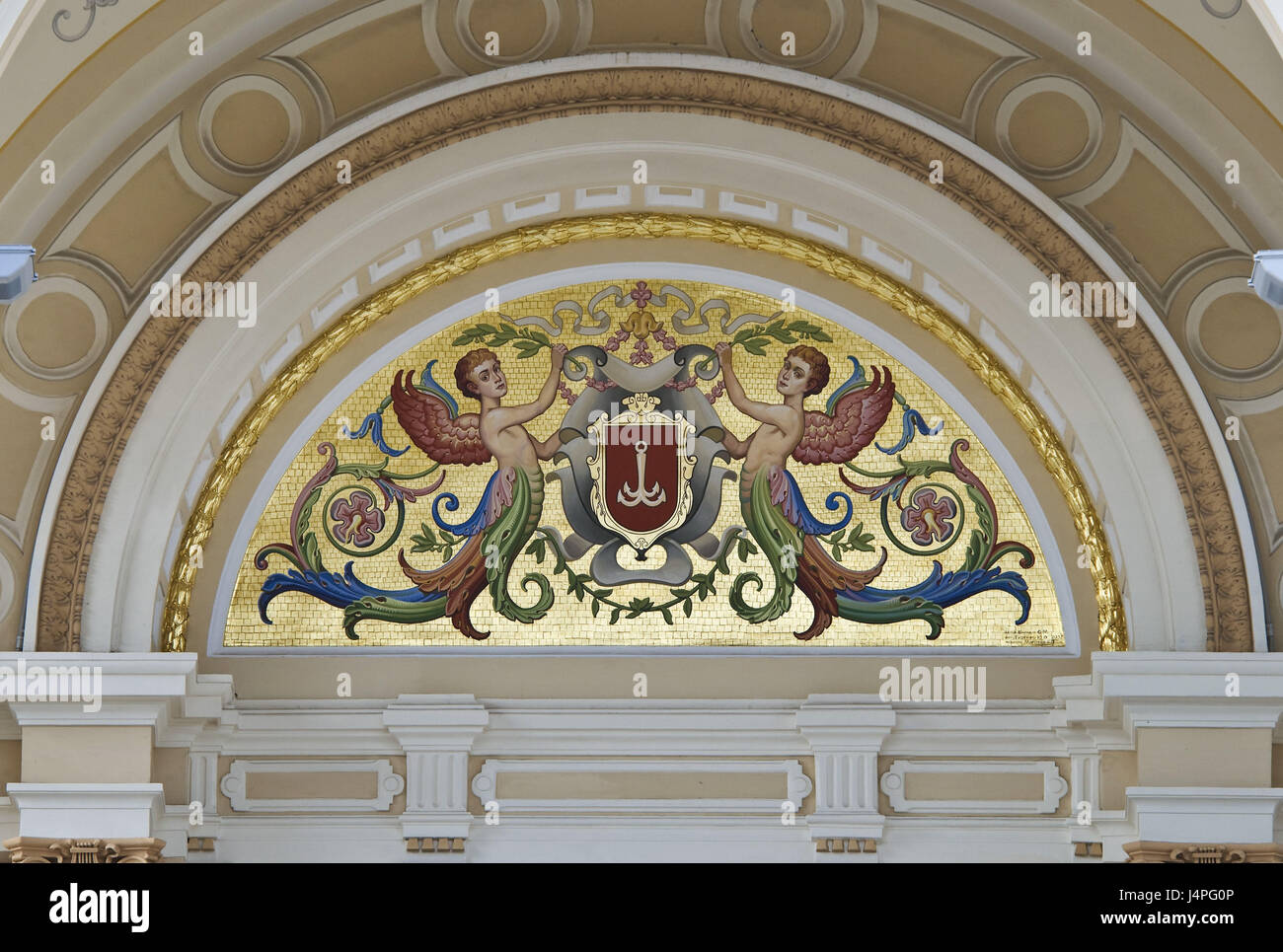 Mosaic in the opera house in odessa hi-res stock photography and images ...