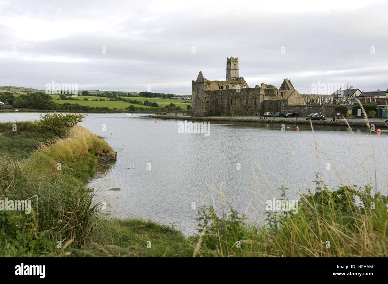 Ireland, Munster, Cork county, Timoleague, Timoleague Friary Stock ...