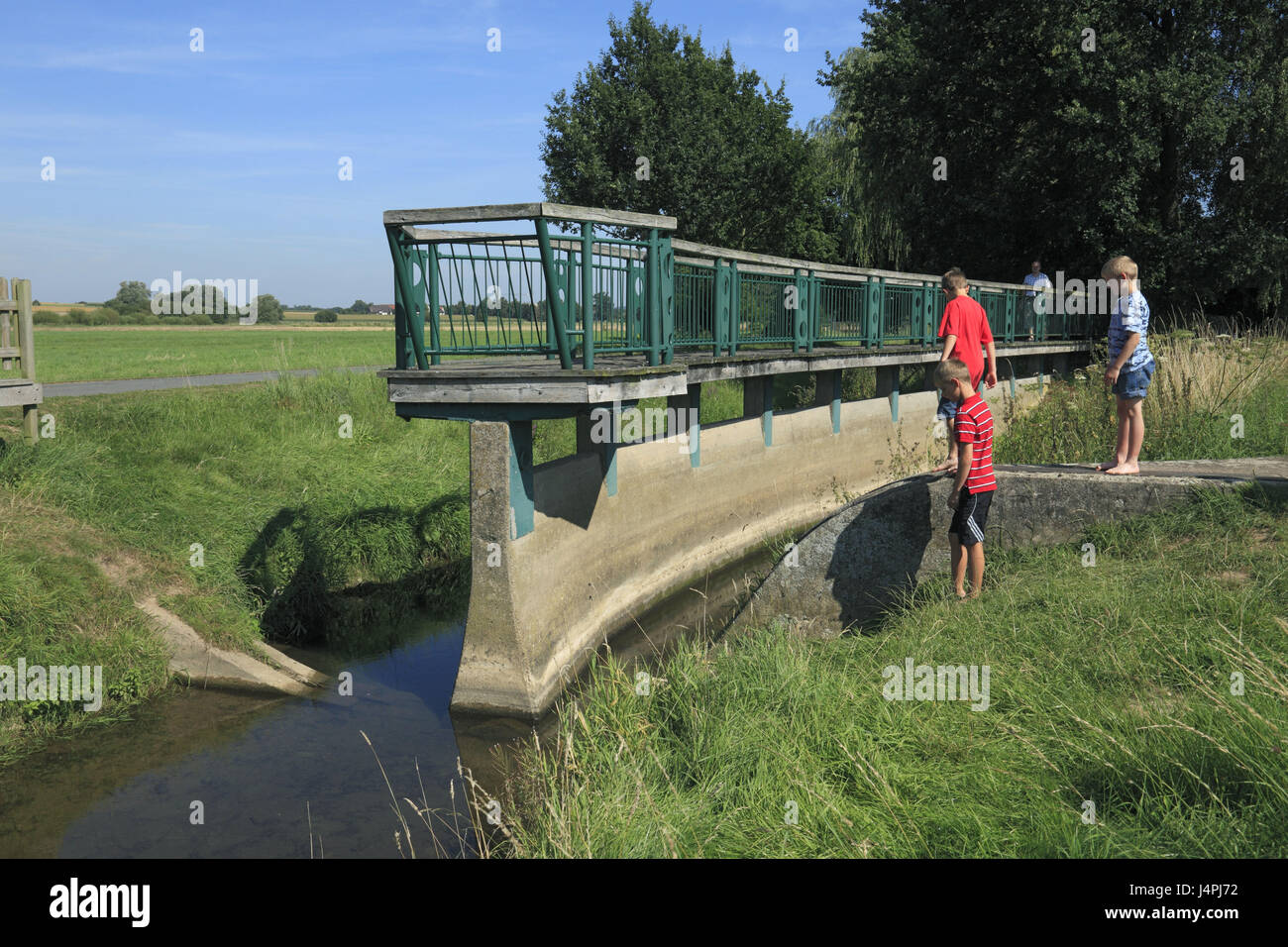 Germany, Melle, brook hare, hare's valley, Else, Hunte, nature reserve ...