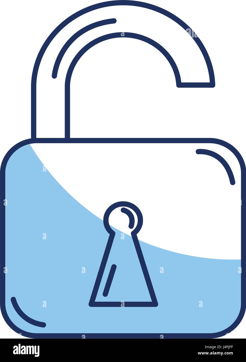 safe secure padlock icon Stock Vector Image & Art - Alamy