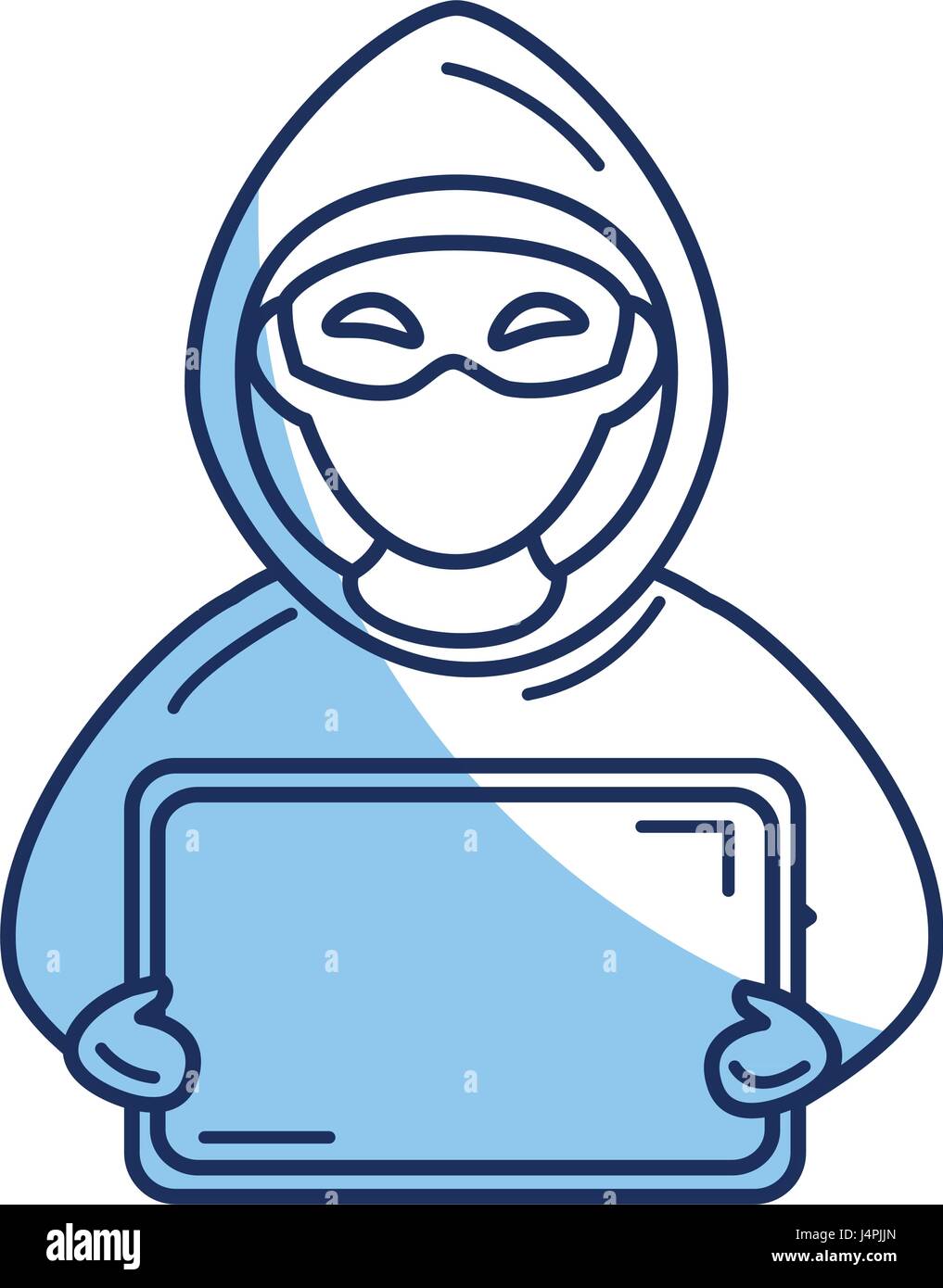 Hacker computer avatar character hi-res stock photography and images ...