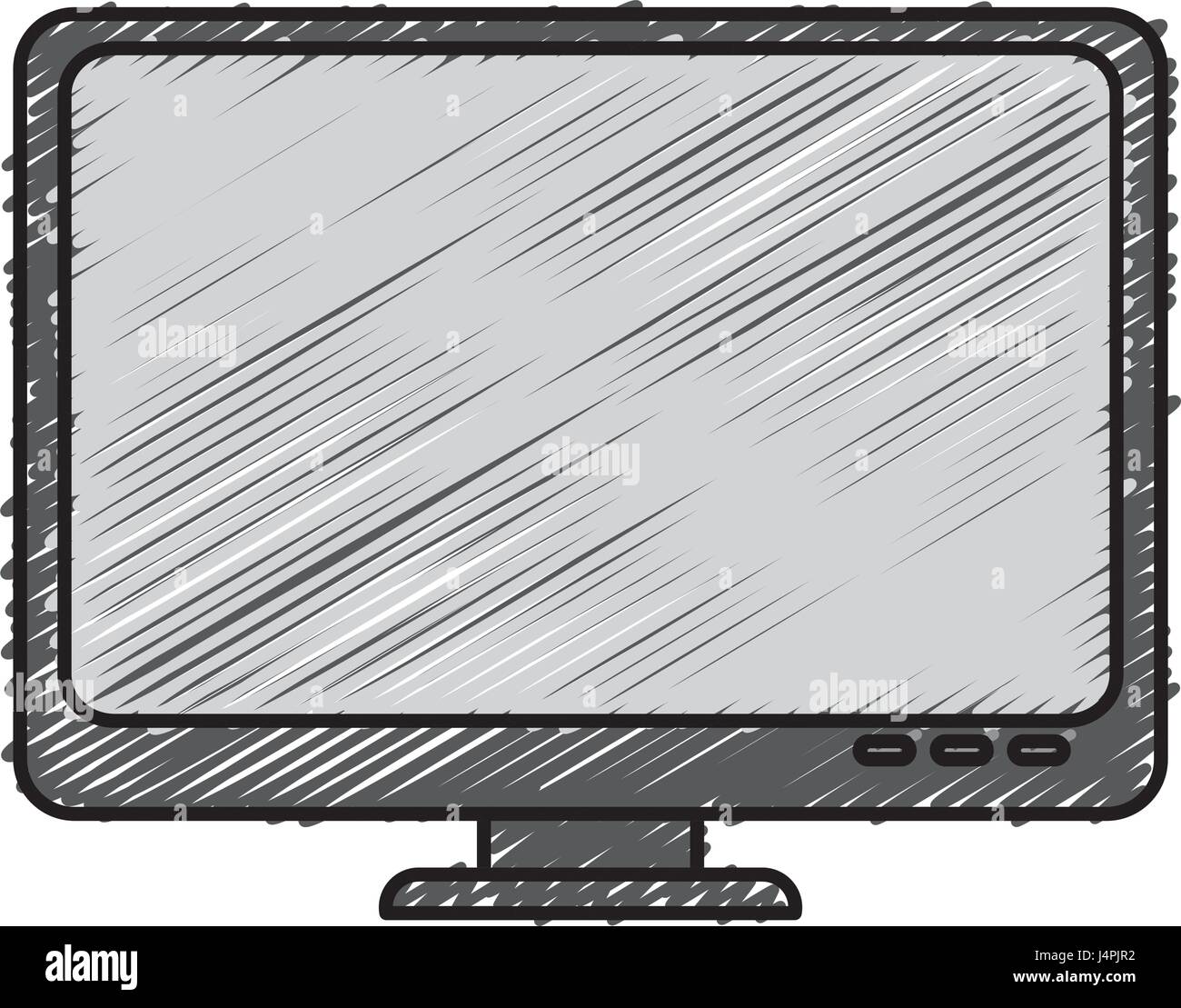 computer desktop isolated icon Stock Vector Image & Art - Alamy