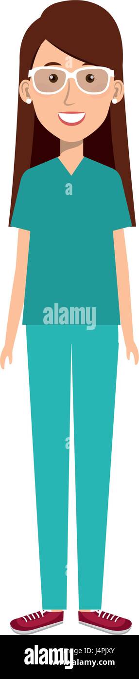female surgeon doctor avatar character Stock Vector Image & Art - Alamy