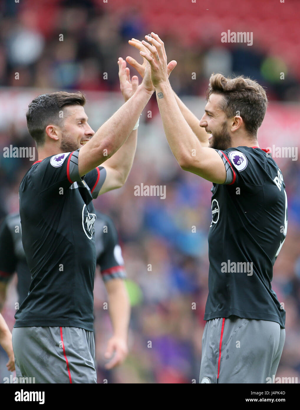 Southampton's Jay Rodriguez celebrates scoring his side's first goal of ...