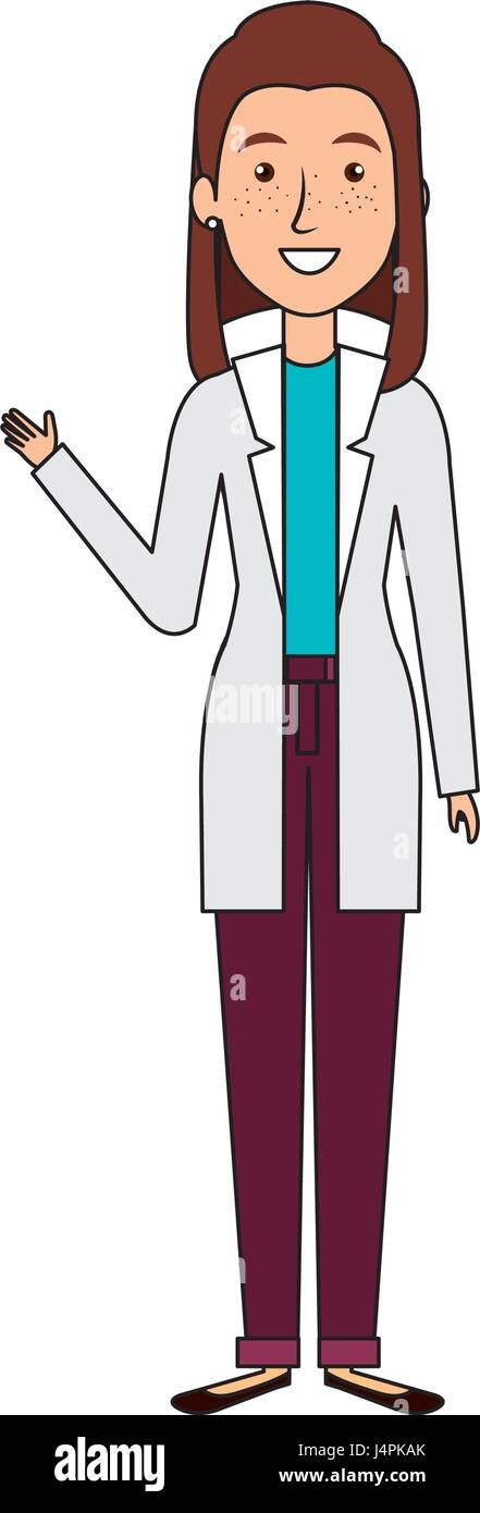 female doctor avatar character Stock Vector Image & Art - Alamy
