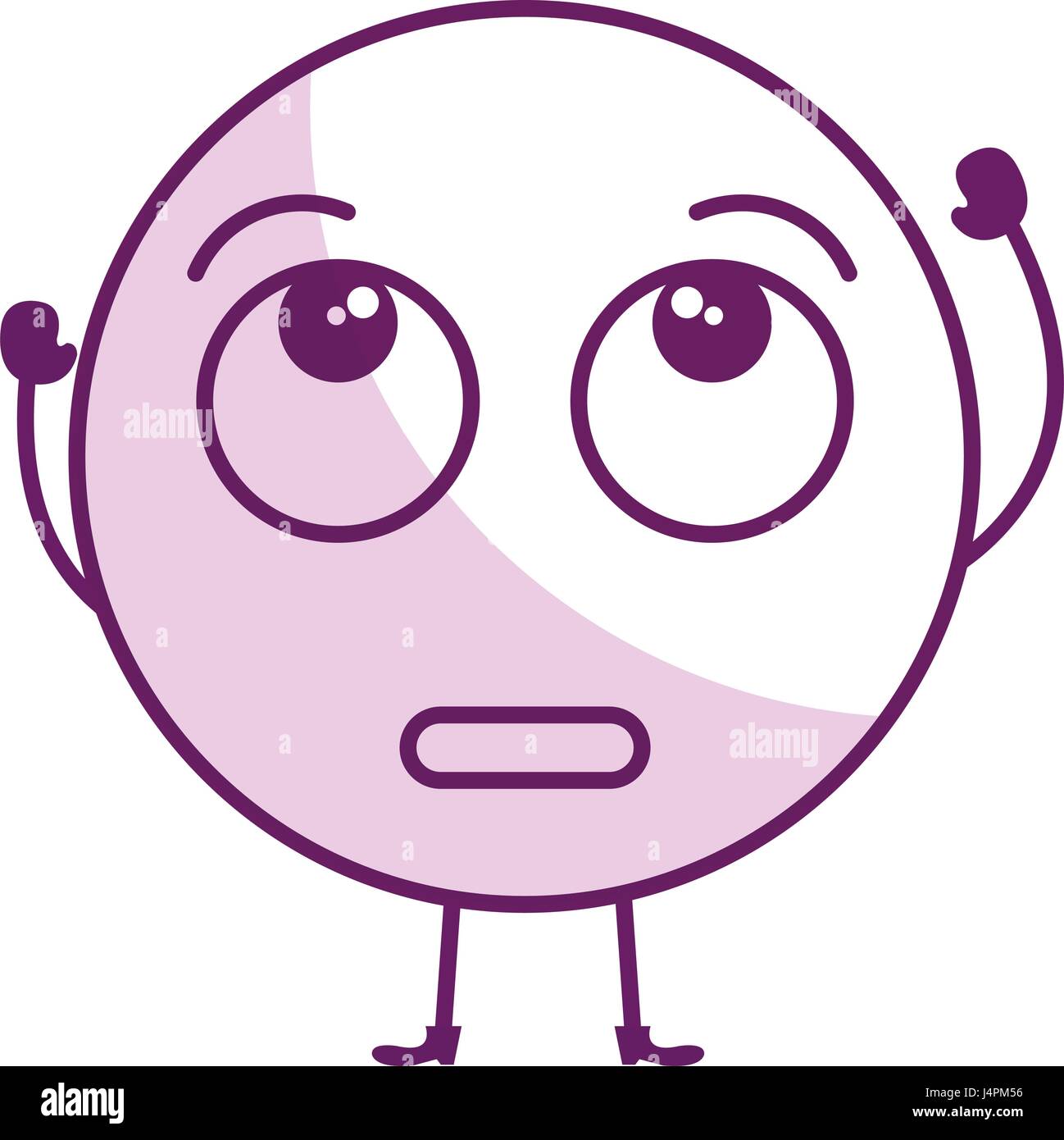 Unsure Face Emoticon