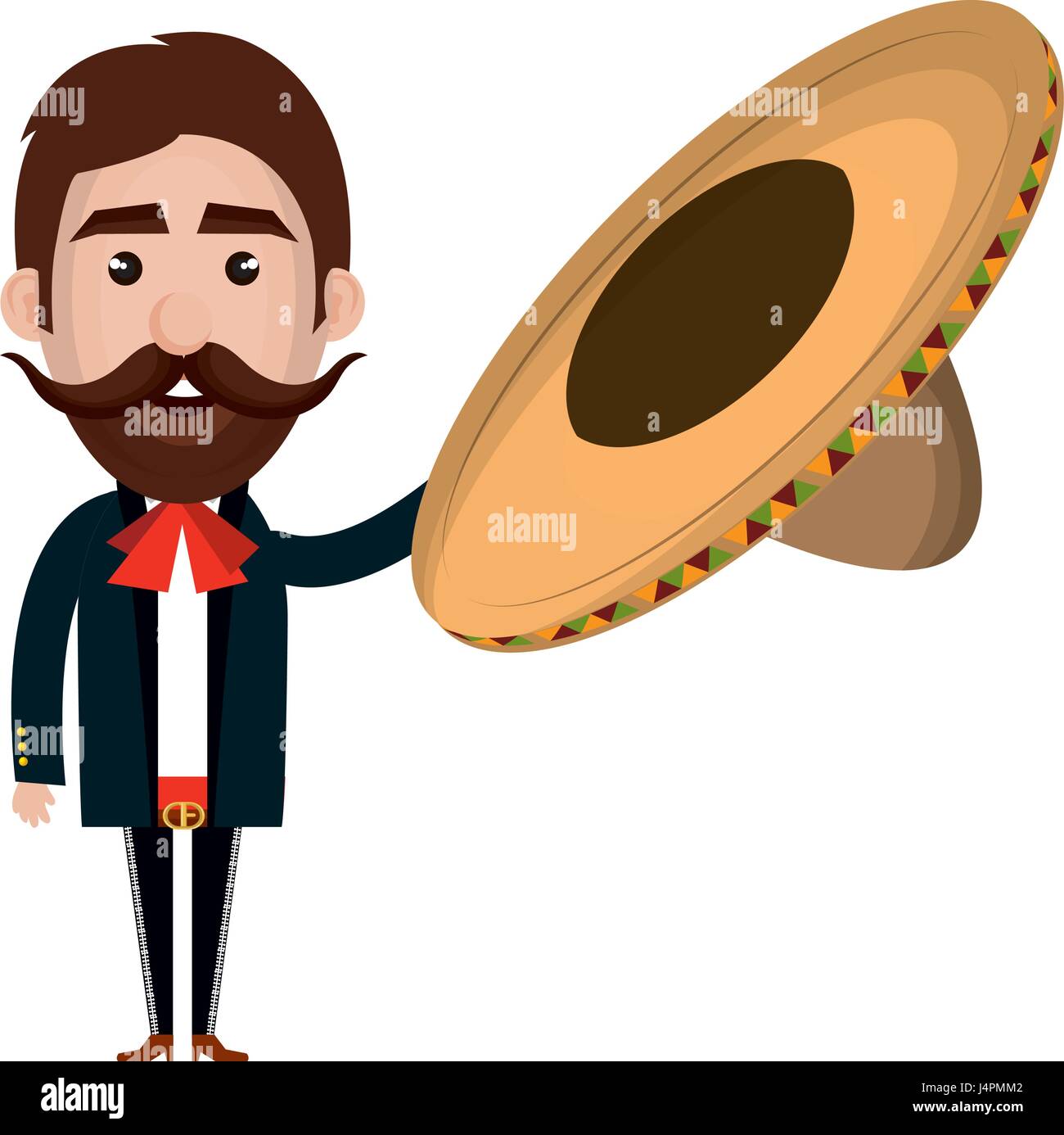 Mexican mariachi avatar character Stock Vector Image & Art - Alamy