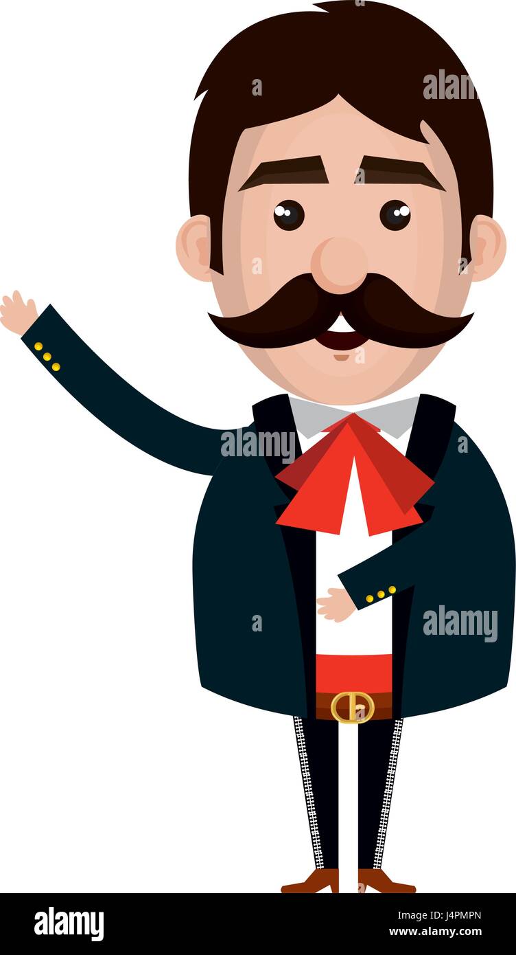 Mexican mariachi avatar character Stock Vector Image & Art - Alamy