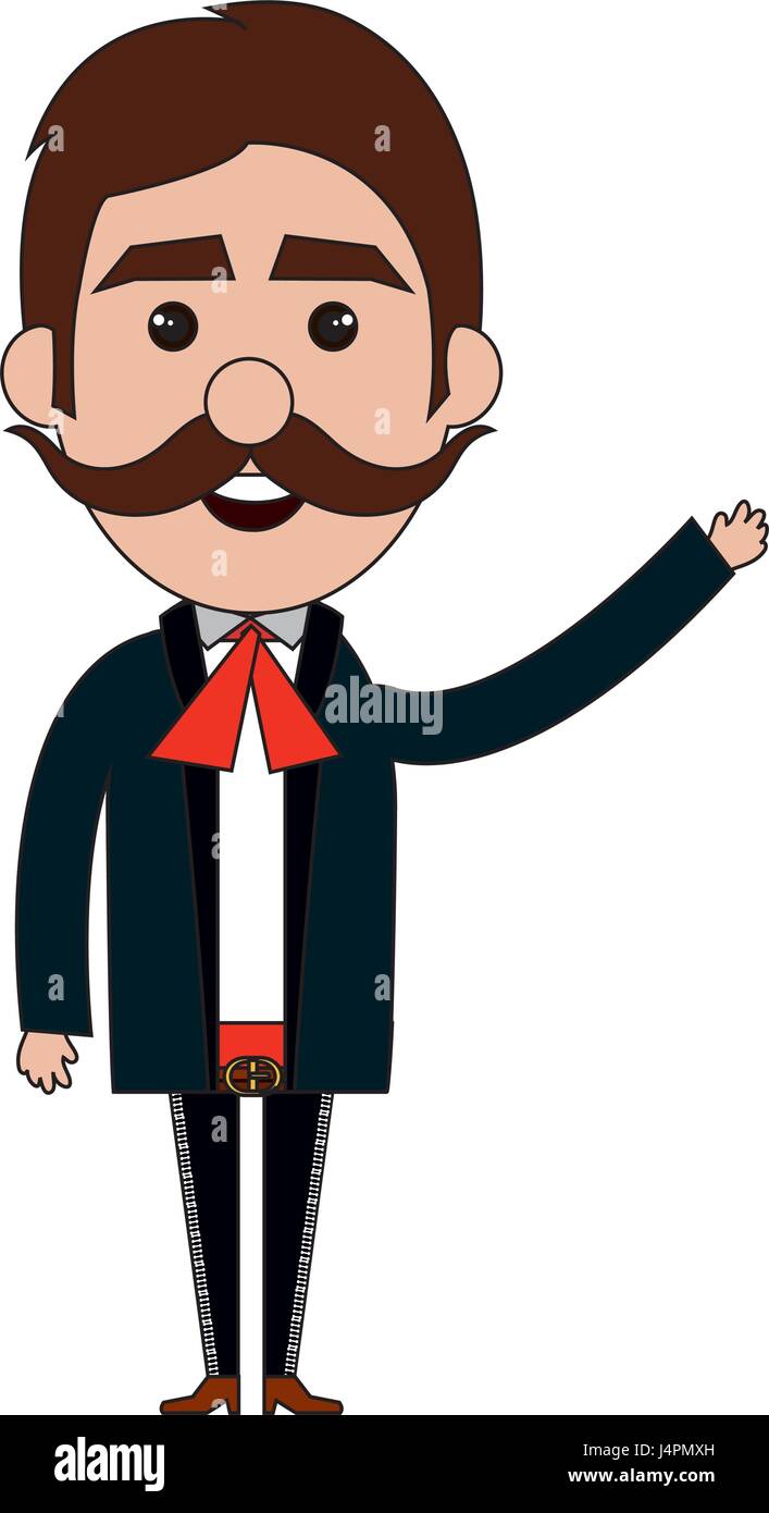 Mexican mariachi avatar character Stock Vector Image & Art - Alamy